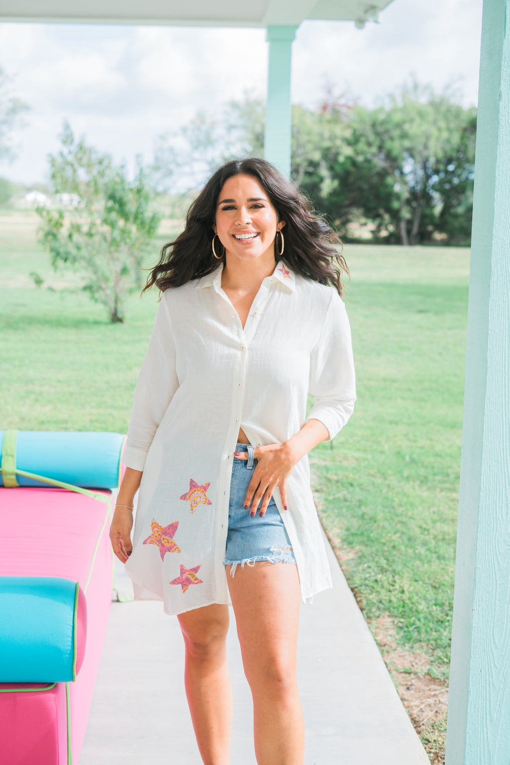 The Cameron Linen Tunic – Grace & Grit Boutique