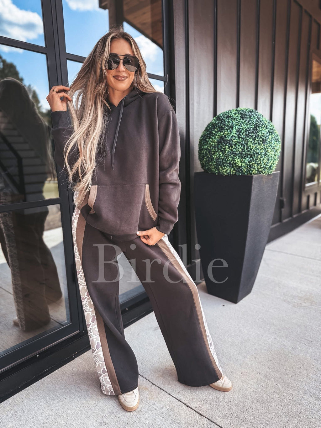Charcoal Camo Hoodie Pant Set – Grace & Grit Boutique